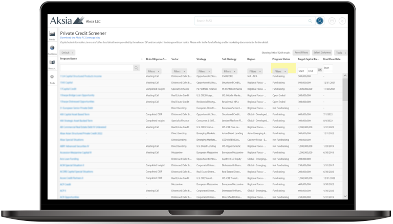MAX Platform - Aksia
